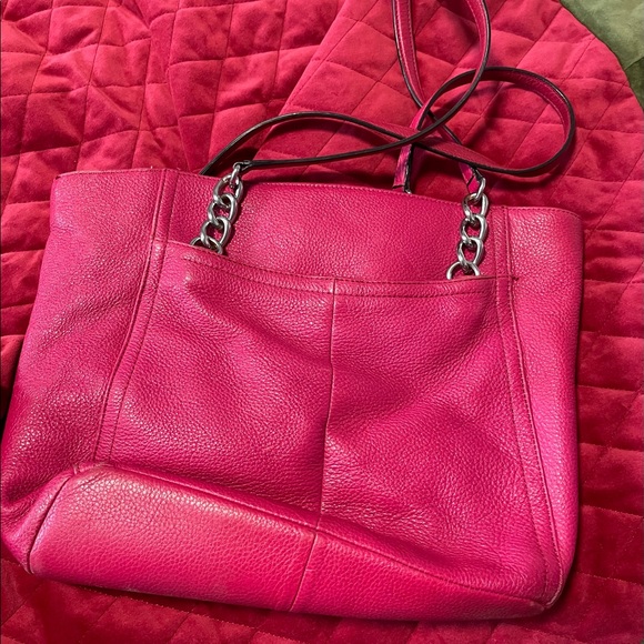 Calvin Klein | Bags | Calvin Klein Fuschia Handbag | Poshmark